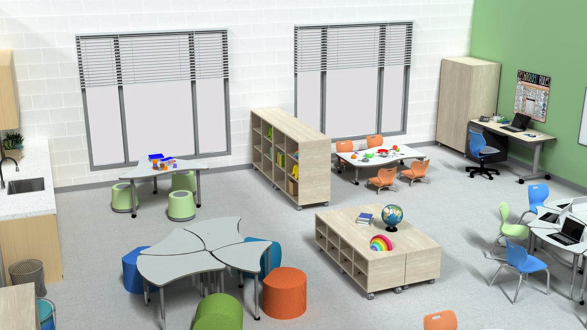 Transforming Spaces: Elementary Classroom
