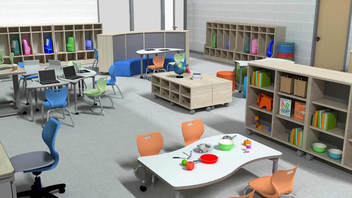 Transforming Spaces: Elementary Classroom