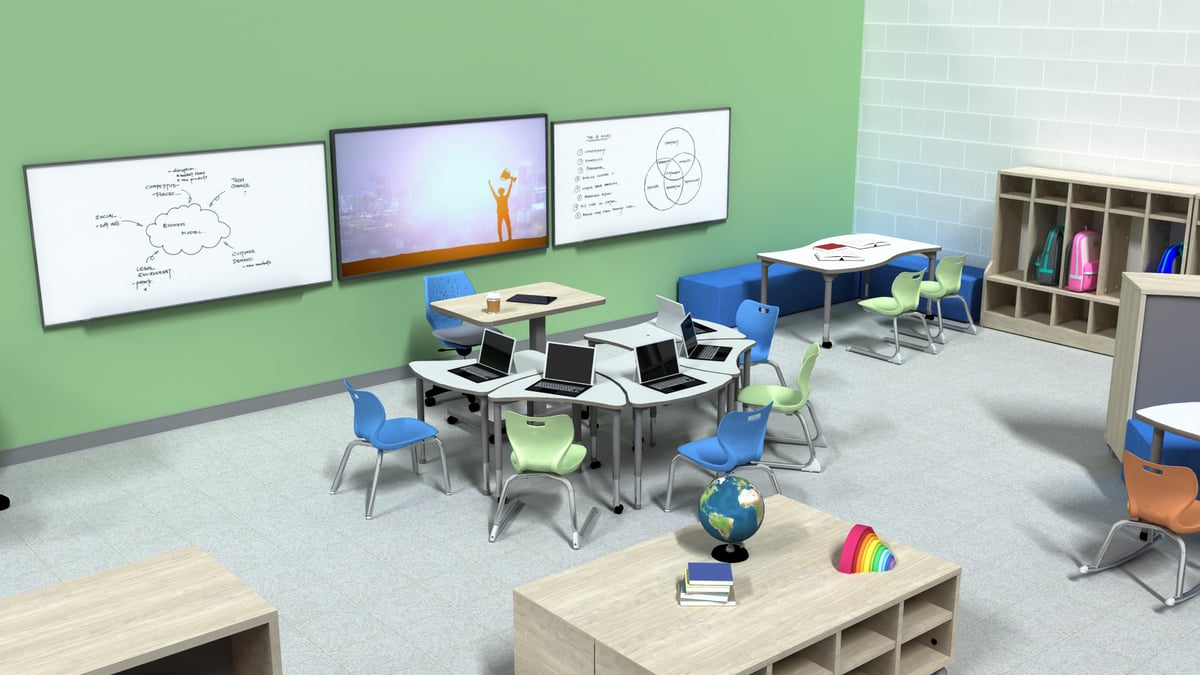 Transforming Spaces: Elementary Classroom